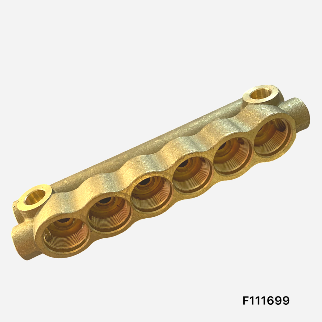 6 Port Twin Block | LSL Lubrication Solutions